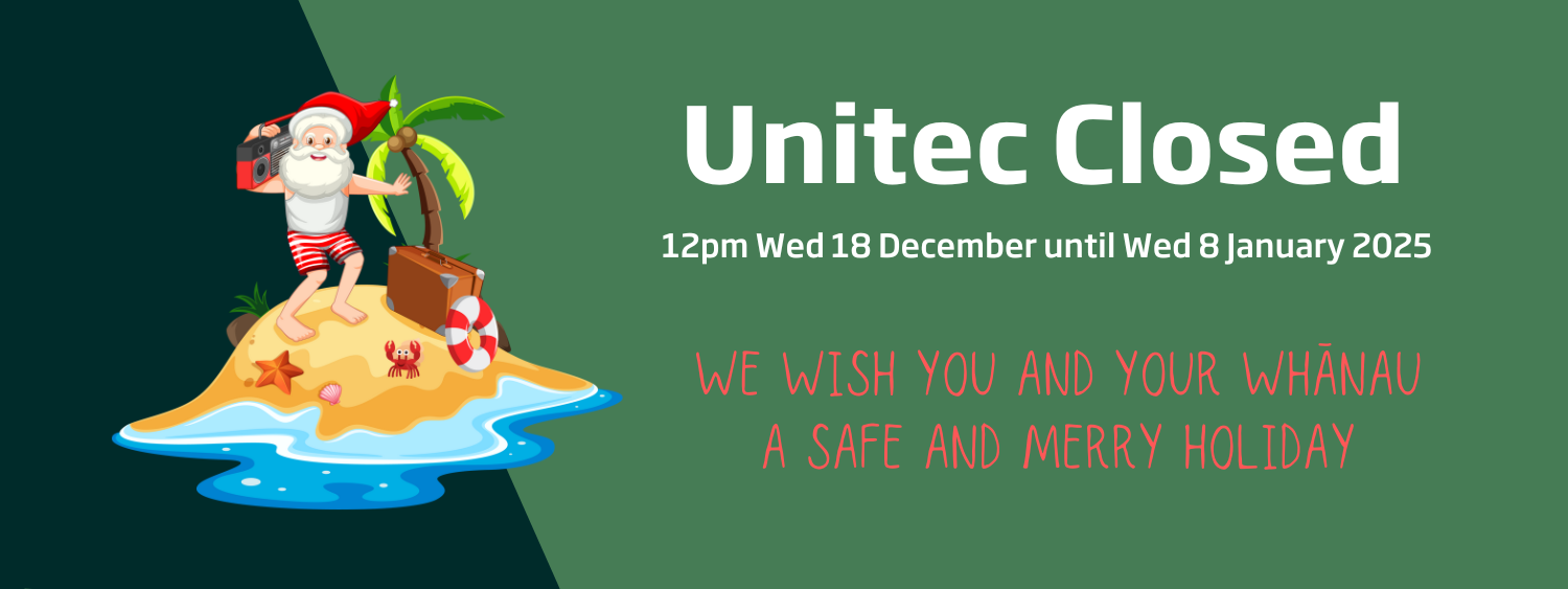 Student Portal | Study Support | Unitec